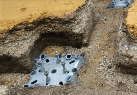 SUREFOOT PILE CAP S400 12P - Surefoot